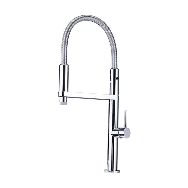 Free Shipping on Single Hole High Arc Kitchen Faucet in Chrome｜Homary