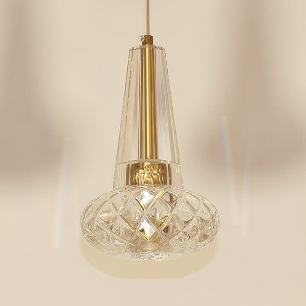 5-Light Crystal Cluster Pendant Light Modern Ceiling Light | Homary UK