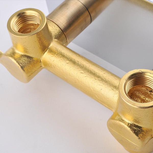 Concealed Solid Brass Dual Function Shower Valve & Trims in Chrome | Homary