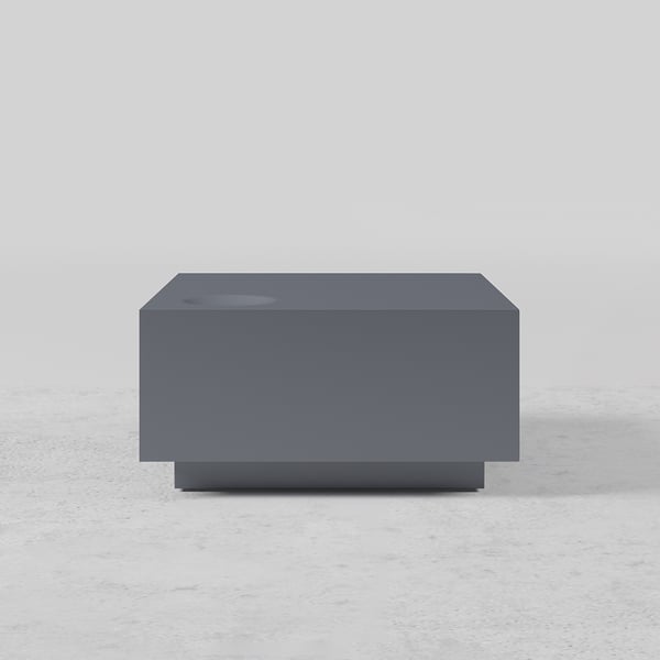 Free Shipping on Modern Grey Coffee Table with Storage Square Coffee ...