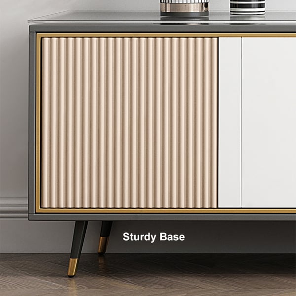 Free Shipping on Modern 2000mm TV Stand TV Console with Drawers Line ...