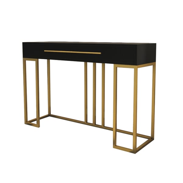 800mm Modern Rectangular Console Table with MDF Top | Homary UK