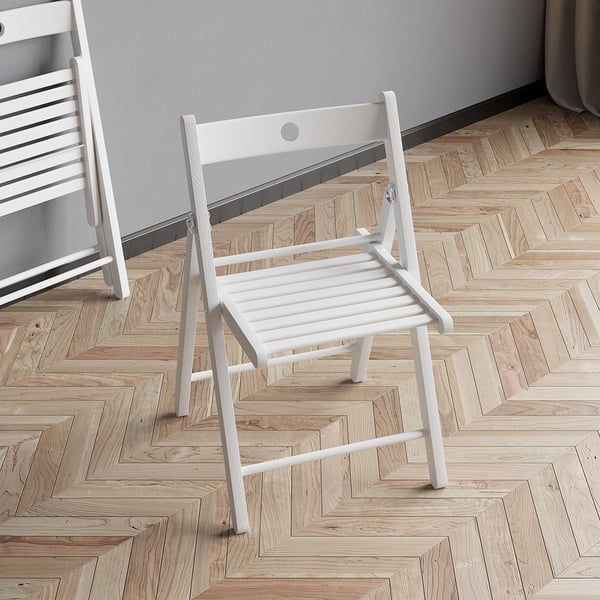 Free Shipping on Modern White Extendable Dining Table Set Rectangle ...