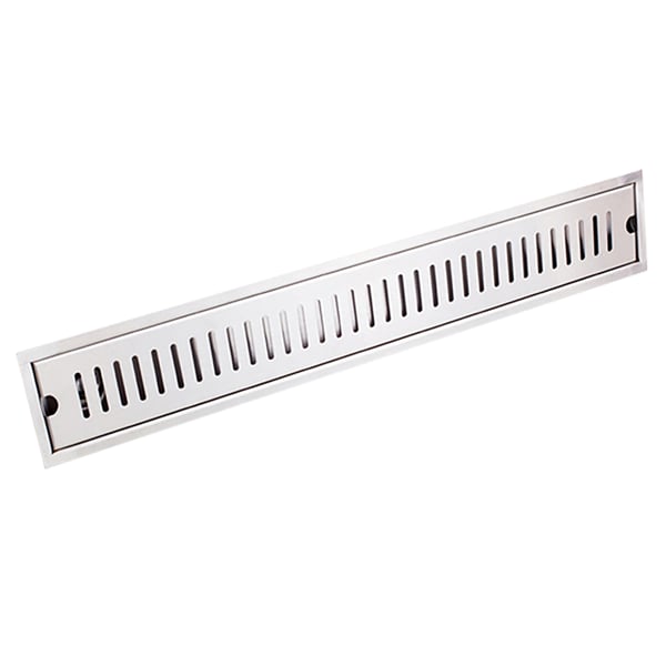 24" Stainless Steel Floor Drain Shower Drainage Rectangular Linear for ...