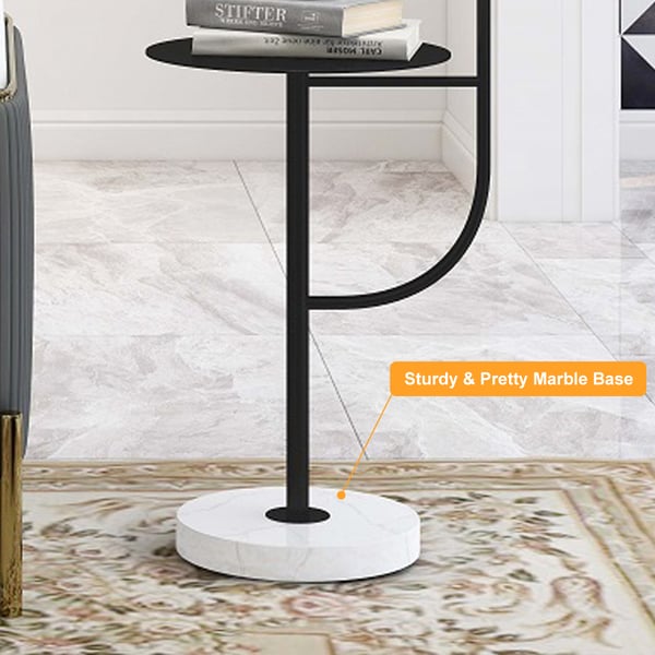 Free Shipping on Minimalist Tray Table Floor Lamp Black Standing Lamp ...