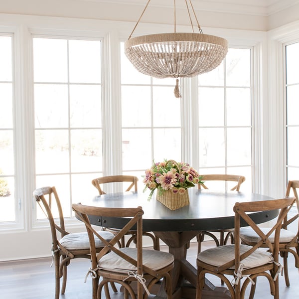 Pink Spring Flower Basket Artificial Flower Arrangement Table Fake ...