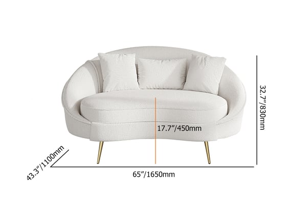 Circular Sofa Dimensions | Cabinets Matttroy