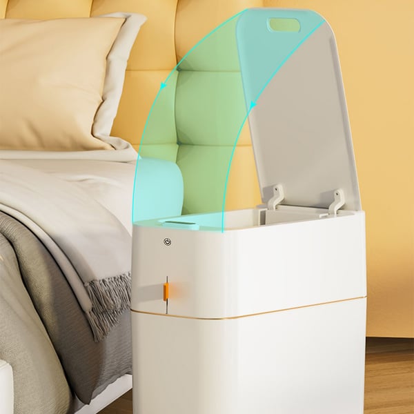 Smart Touchless Trash Can Automatic Packing Motion Sensor Garbage Bin ...