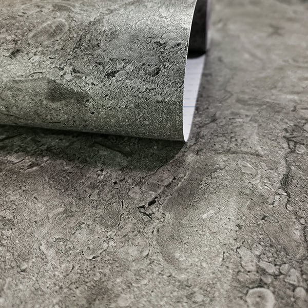 Morden Marmor-Muster in Dunkelgrau 450 mm B x 10000 mmL Abzieh- und ...