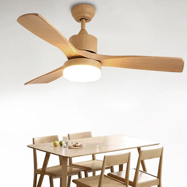Ceiling Fan Nordic Simple Dining Room Living Room Frequency Conversion ...