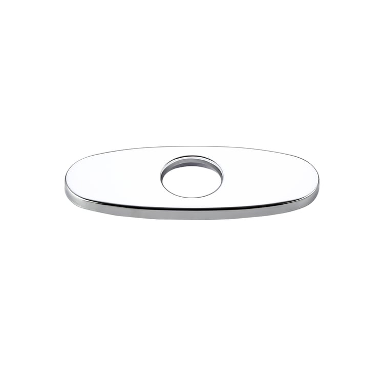 Tap Deck Plate Escutcheon for Mono Tap Installation Polished Chrome ...