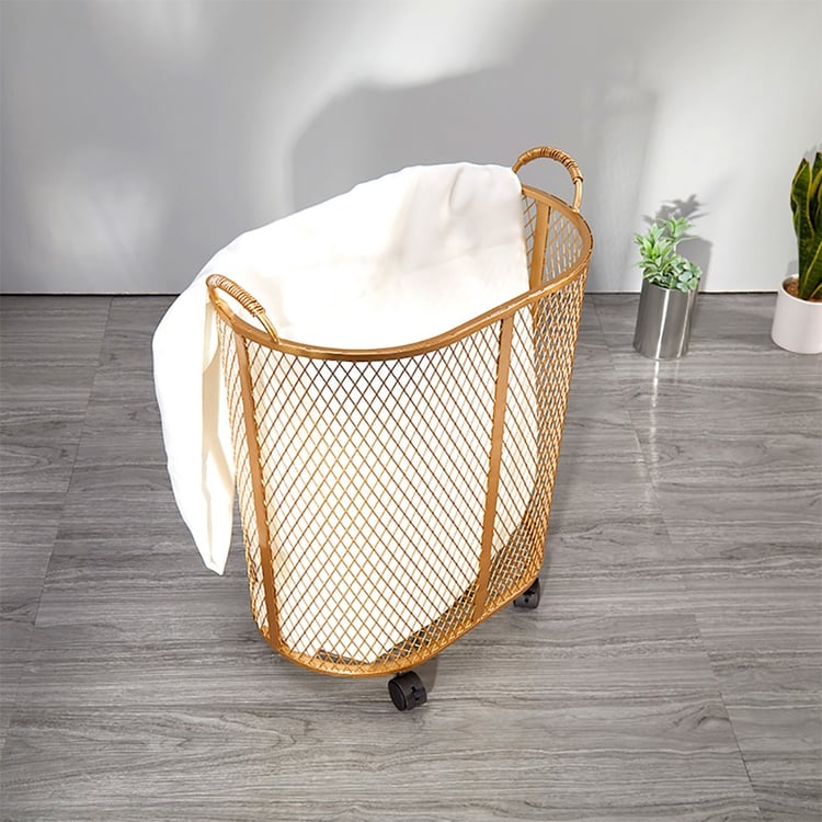 Laundry basket on wheels store