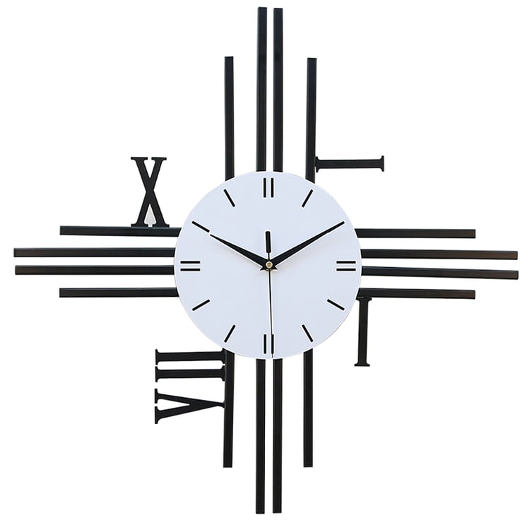 Reloj de pared de metal de diseño moderno de estilo nórdico de lujo de ...