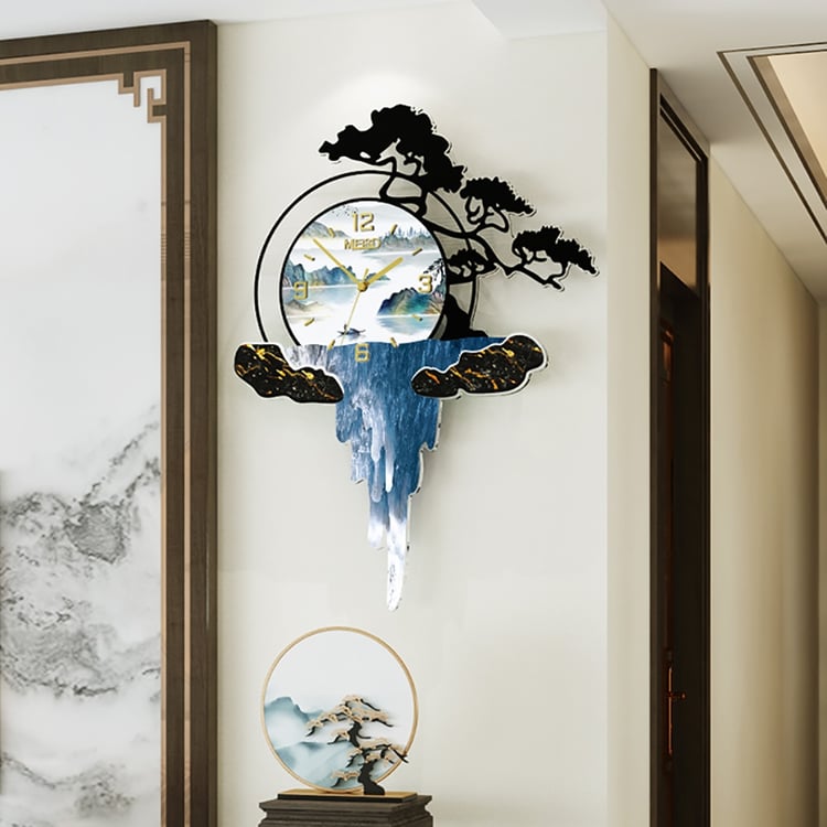 Artistic Lifelike Waterfall Landscape Painting Creative Digital Wall ...