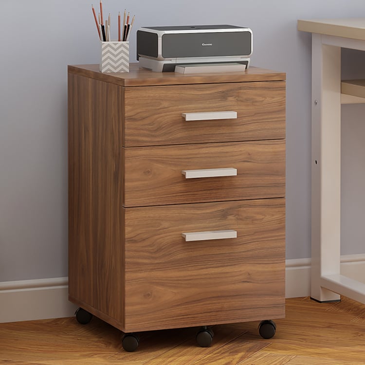 Modern Natural File Cabinet Minimalist 3-Drawer Cabinet Universal ...