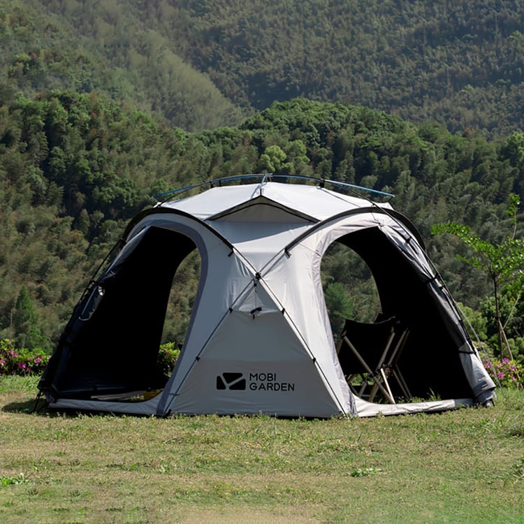 Royal Castle 150D Oxford Tent Family Luxury 8-person Tent | Homary