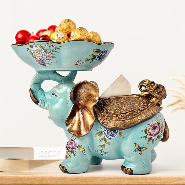 Modern Elephant Desk Organiser Tray for Entryway | Homary UK