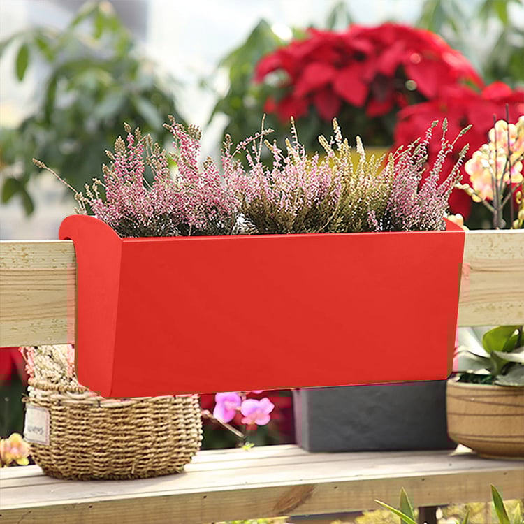 Resin Rectangular Planter Boxes