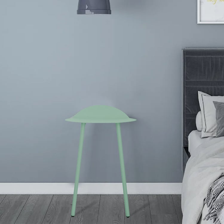Green End Table Modern Metal Side Table｜Homary UK