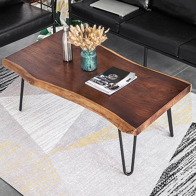 Japanese Live Edge Coffee Table Japandi Coffee Table | Japandistore®