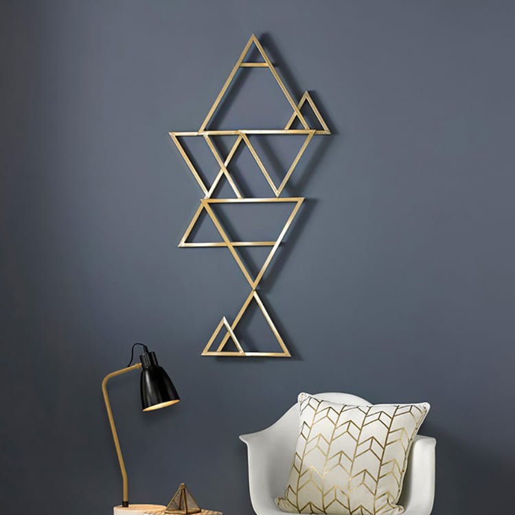 Modern Simple 3D Splicing Triangles Wall Decor Geometric Home Decor｜Homary