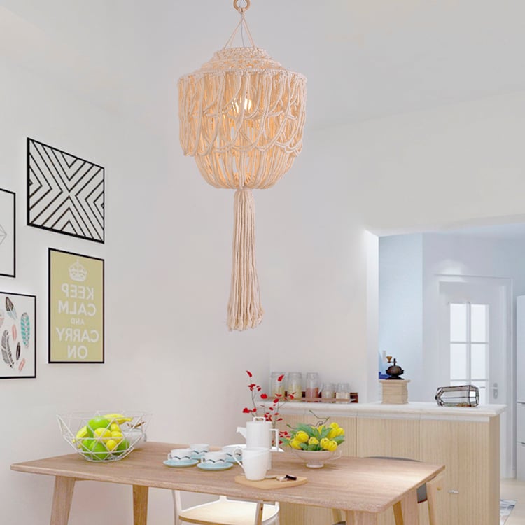 Schone Pendelleuchte Boho Style Bild