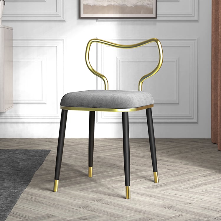 Modern Chair Cat Backrest Makeup Stool Gold Vanity Stool Creative ...