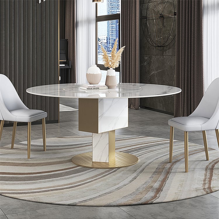 rotatable dining table