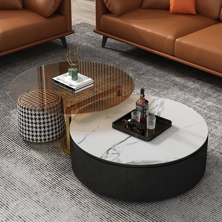 3 piece nesting coffee table set store