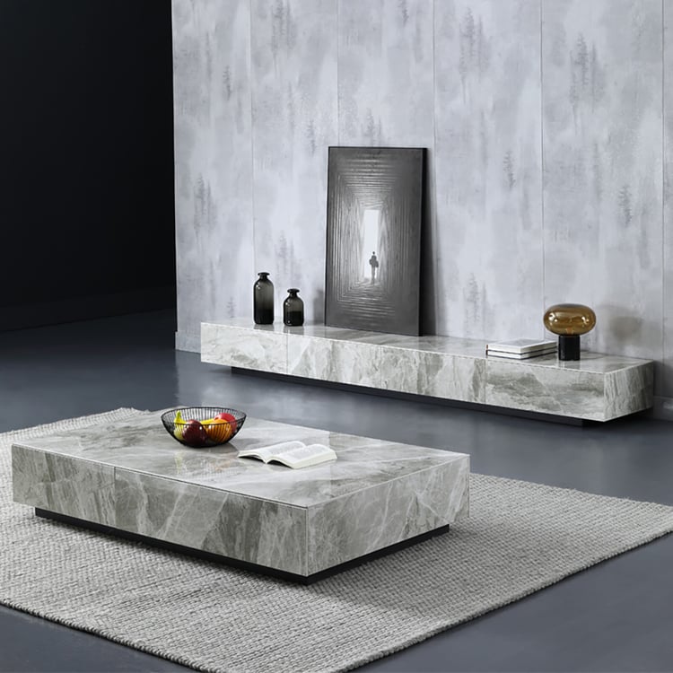 Marble coffee table rh store