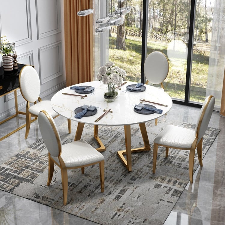 51 inch round dining table store