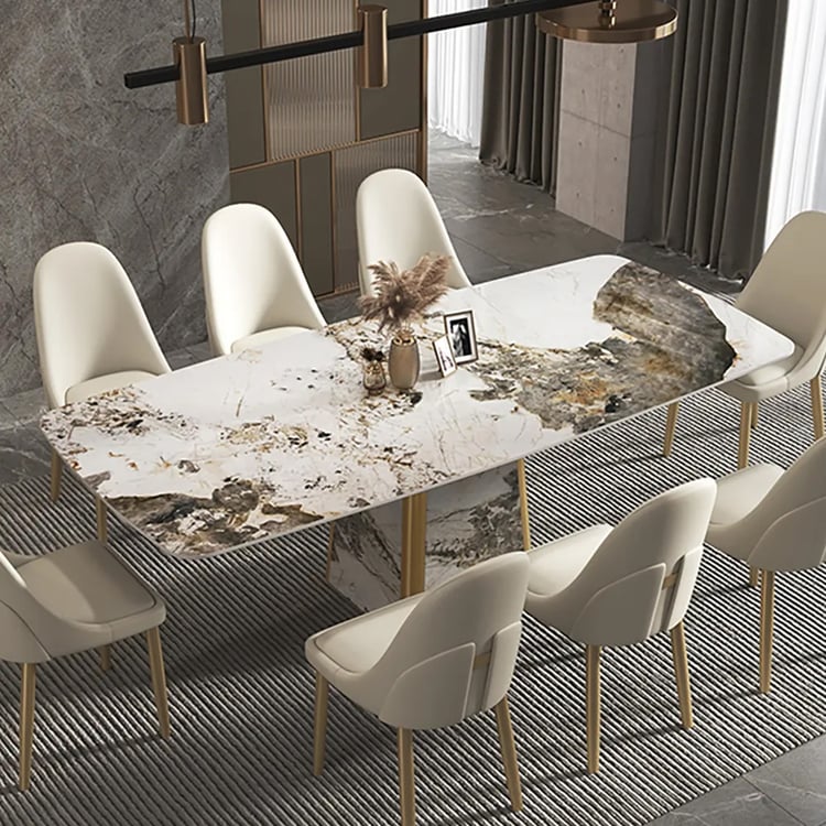 8 seater stone dining table store