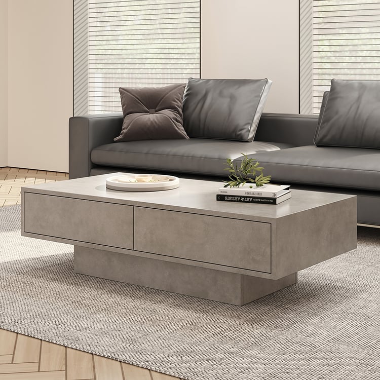 Concrete modern coffee table store
