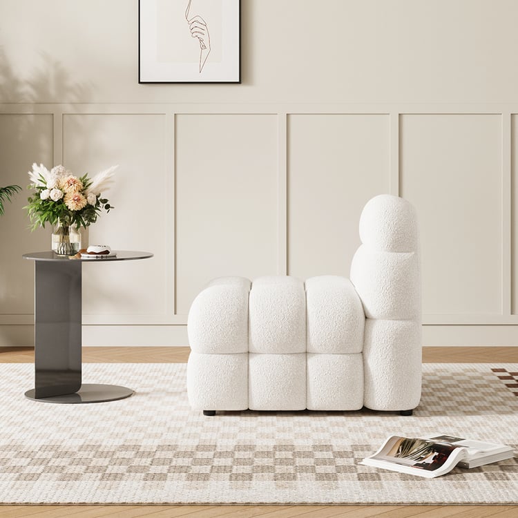 Off white lounge chair store