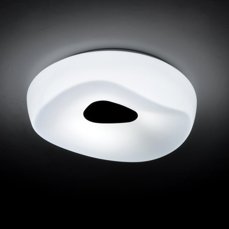 Modern White Acrylic&Metal LED Ceiling Light｜Homary UK