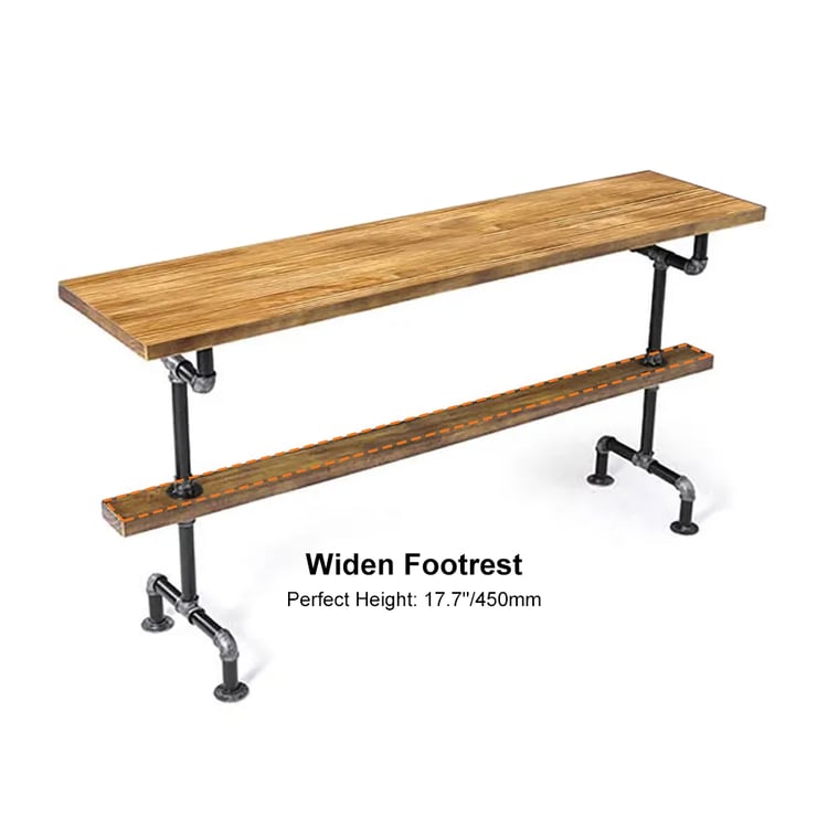 Natural wood pub table store