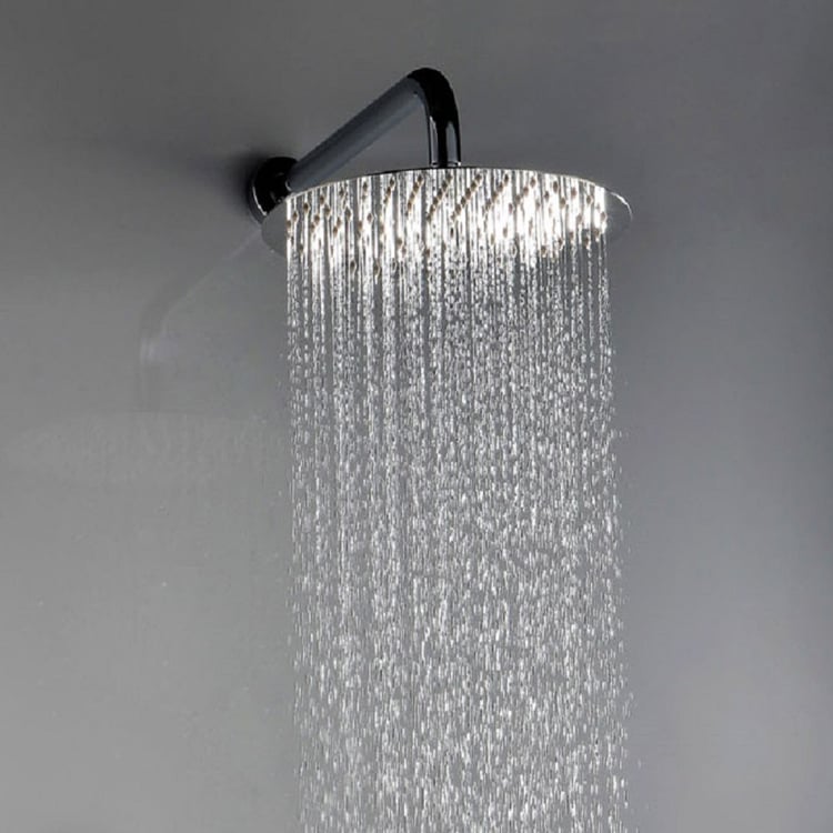 200mm Multi Function Rainfall Dual Round Shower Head｜Homary