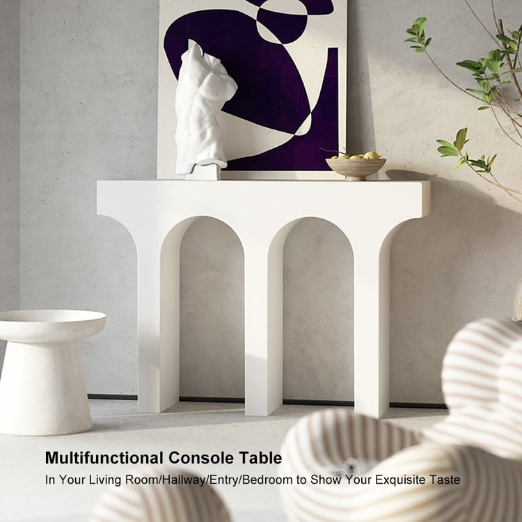 Pedestal table for entryway store