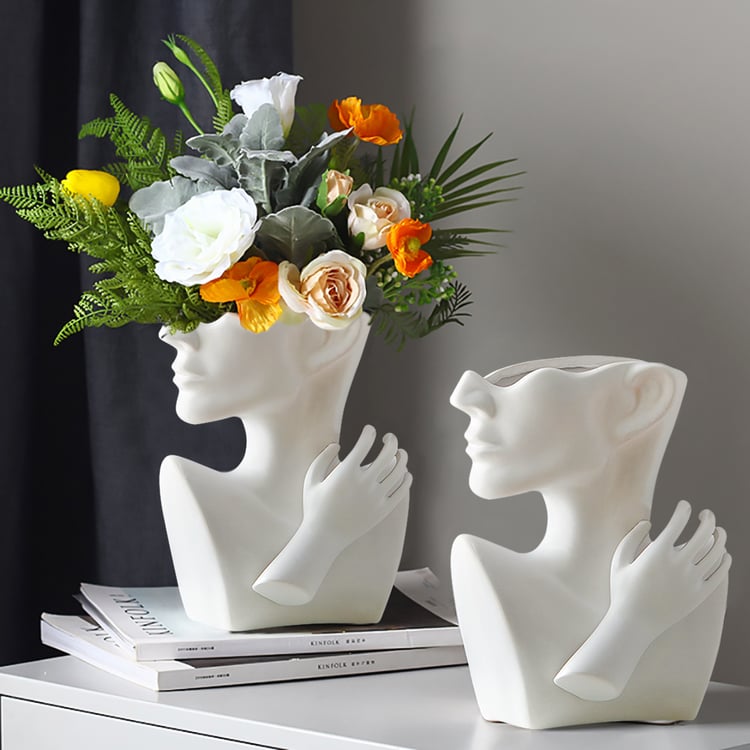 Vase With Face On It