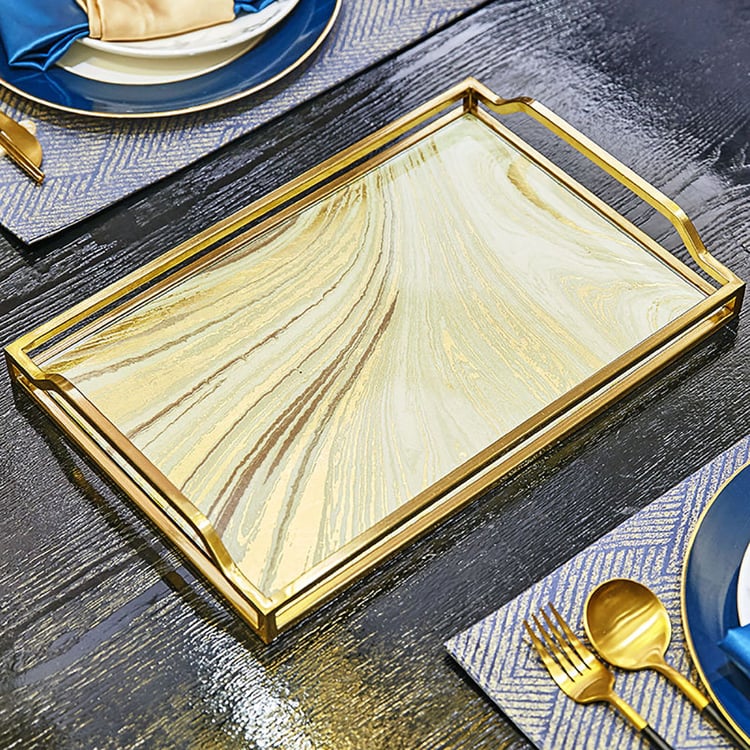 Luxury Tray for Entryway in Metal | Homary UK