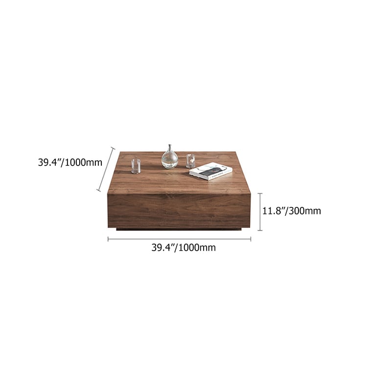square coffee table dimensions